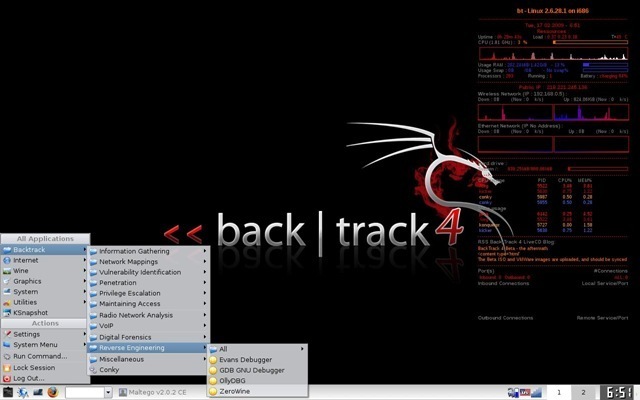 【BackTrack 4 beta HDDインストール】: Royalwin 11